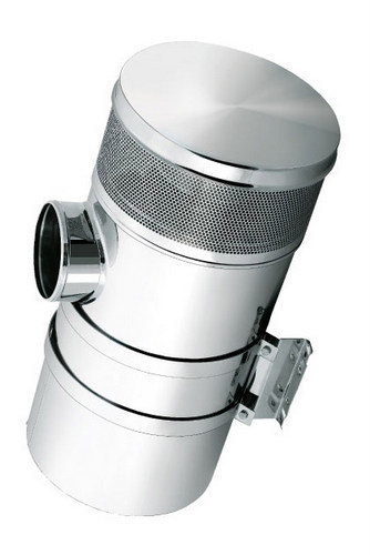 Rig Tough 15" Stainless Steel Air Cleaner for Peterbilt | Commerical ...