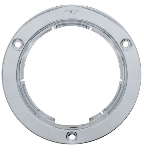 United Pacific Stainless Steel Mounting Bezel for 4" Round Light ...
