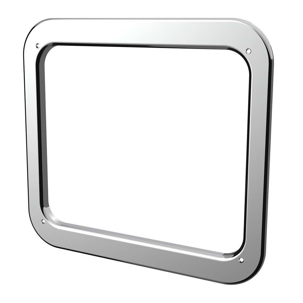 United Pacific Chrome Interior Daylite Door View Window Trim for ...
