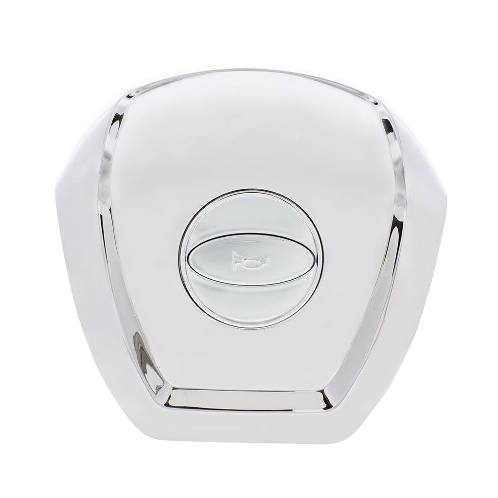 United Pacific Chrome Steering Wheel Horn Pad for Peterbilt Model 579 ...