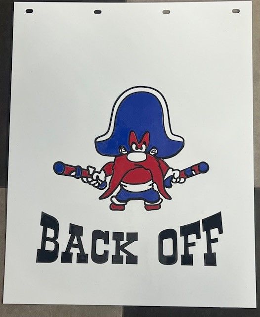 Deflecto Back Off Mudflaps | Commerical Truck Parts and Accessories ...