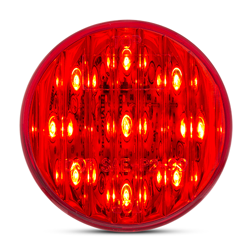 United Pacific 2" Round Red 9 LED Clearance Marker Light | Commerical ...