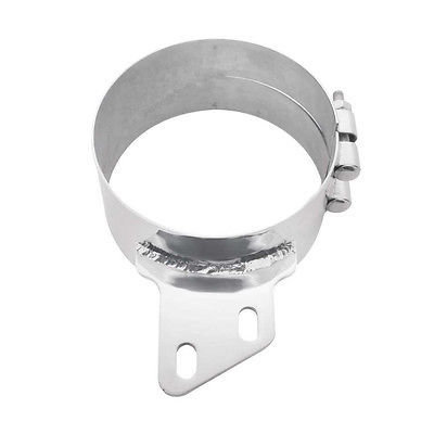 United Pacific Stainless Steel Butt Joint Exhaust Clamp w/ Angled ...