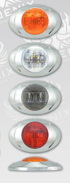 Phoenix Design P3 LED Clearance Marker Light w/ .180 Bullet Plug ...