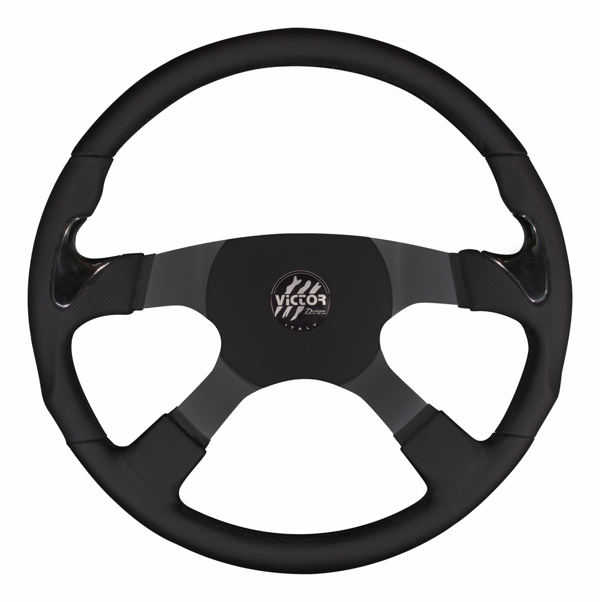 18" Stealth Black Steering Wheel - Chrome Country | Shop | Chrome Country