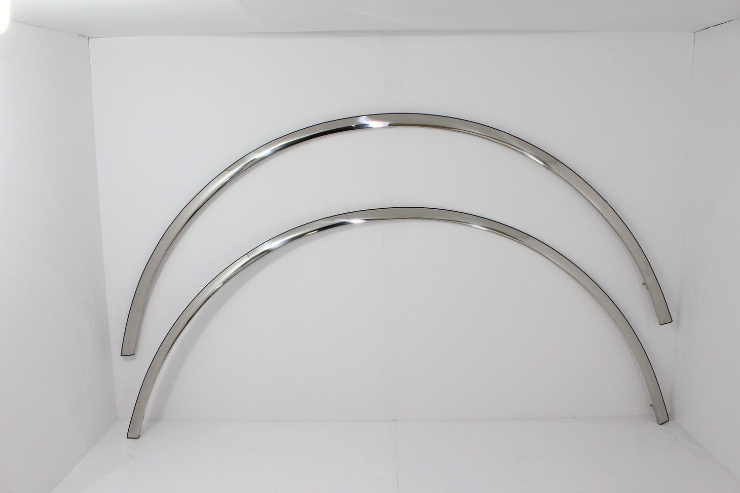 Valley Chrome Plating Stainless Steel Outer Fender Trim for Peterbilt ...