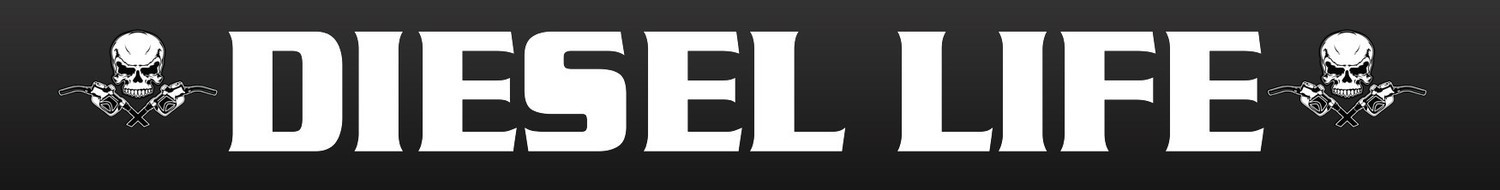 Diesel Life Windshield Decal | Commerical Truck Parts and Accessories ...
