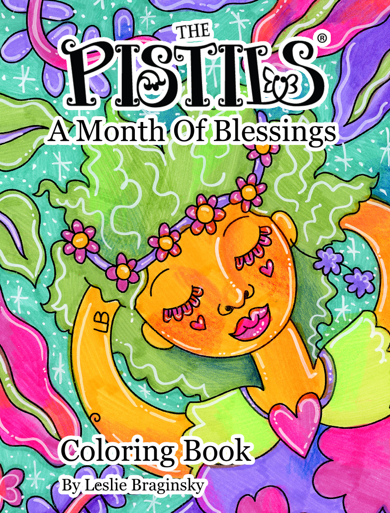 The Pistils - A Month Of Blessings | 62 Coloring Blessing Card Deck for ...