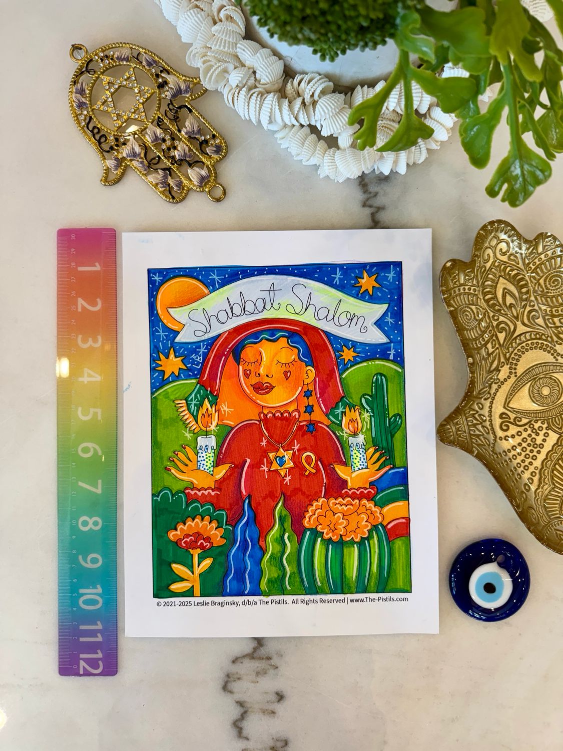 The Pistils | Gratitude Coloring Printables