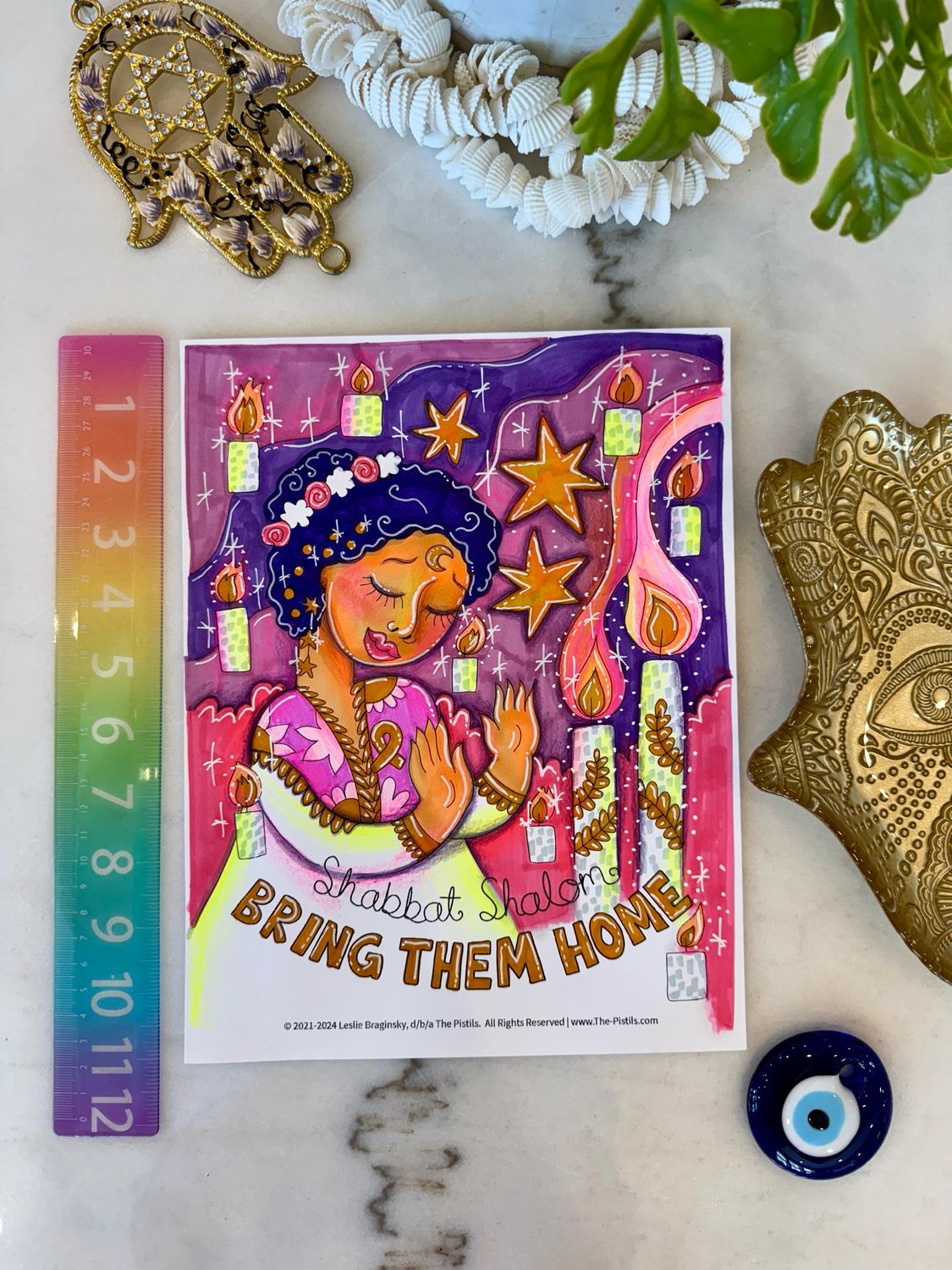 The Pistils | Gratitude Coloring Printables