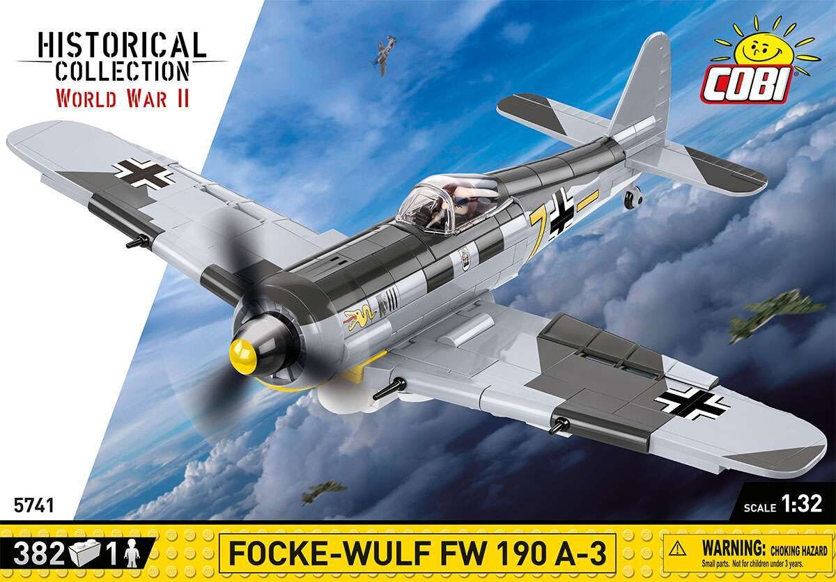 COBI 5741 | Focke-Wulf FW 190 A3 | Jachtvliegtuig