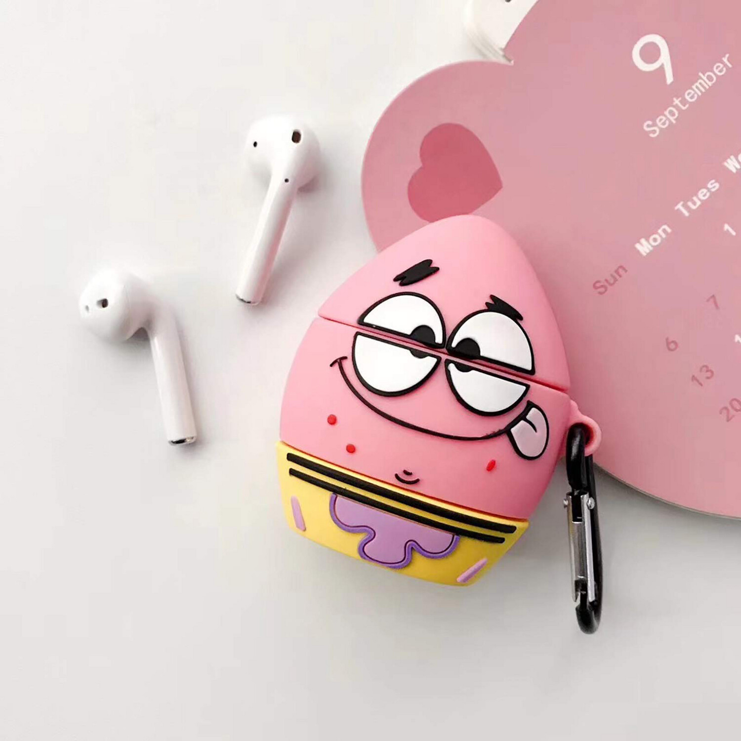 Airpod Case Spongebob Patrick Egg Face
