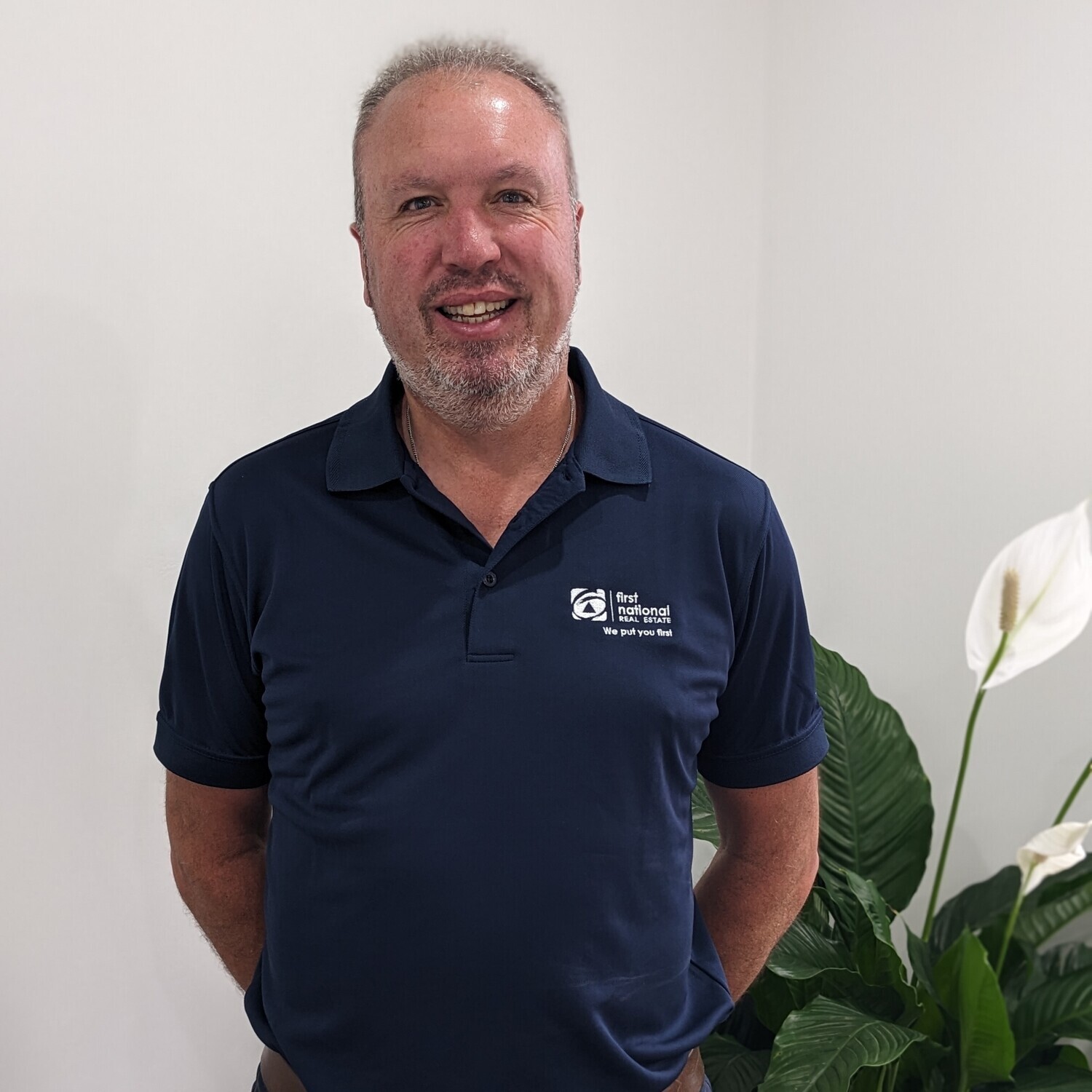 FNRE Branded Polo - Navy Blue