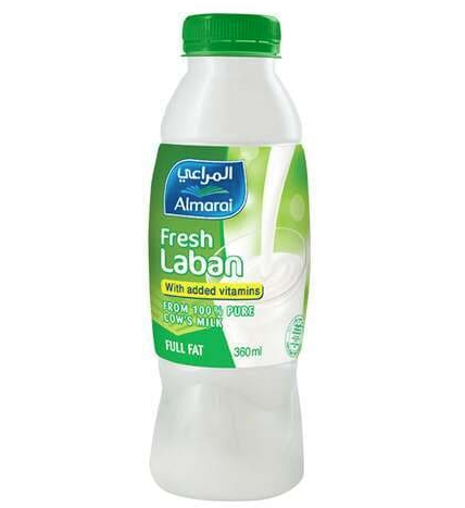 Almarai Fresh Laban with Vitamins - 360ml
