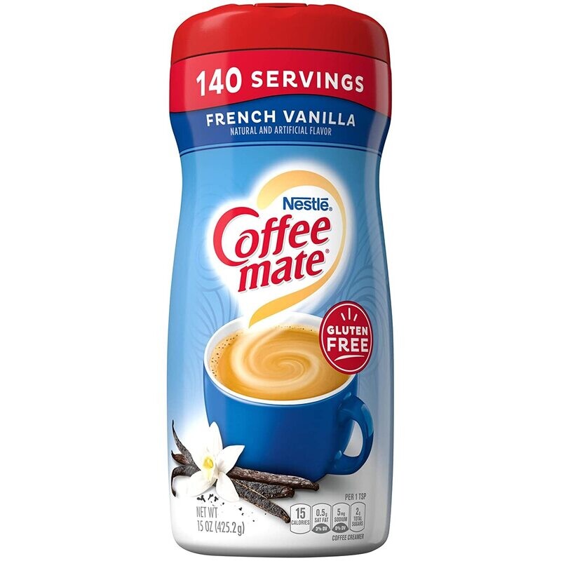 Nescafe Coffee-Mate Vanilla Creme Coffee Creamer (Imported) | Sugar ...