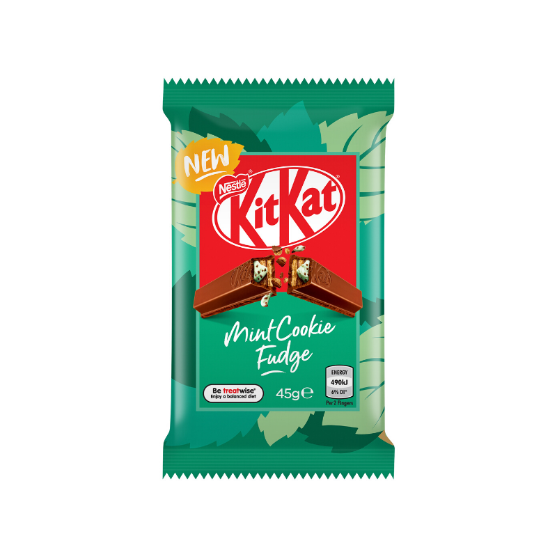 Kitkat 4F Mint Cookie Fudge Bar - 52 G