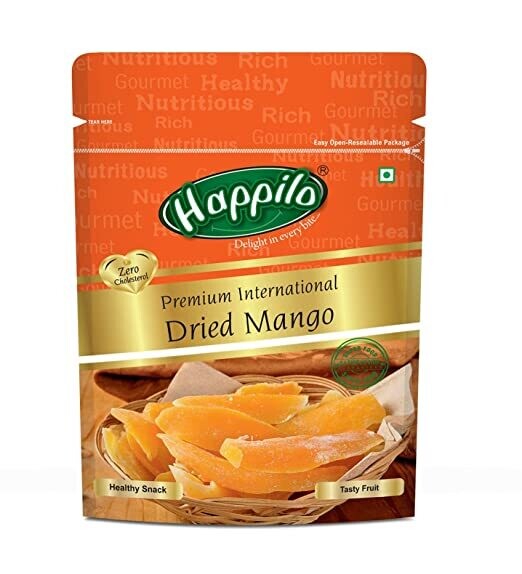 Happilo Dried Mango (200g) | Sweet & Tangy Tropical Snack