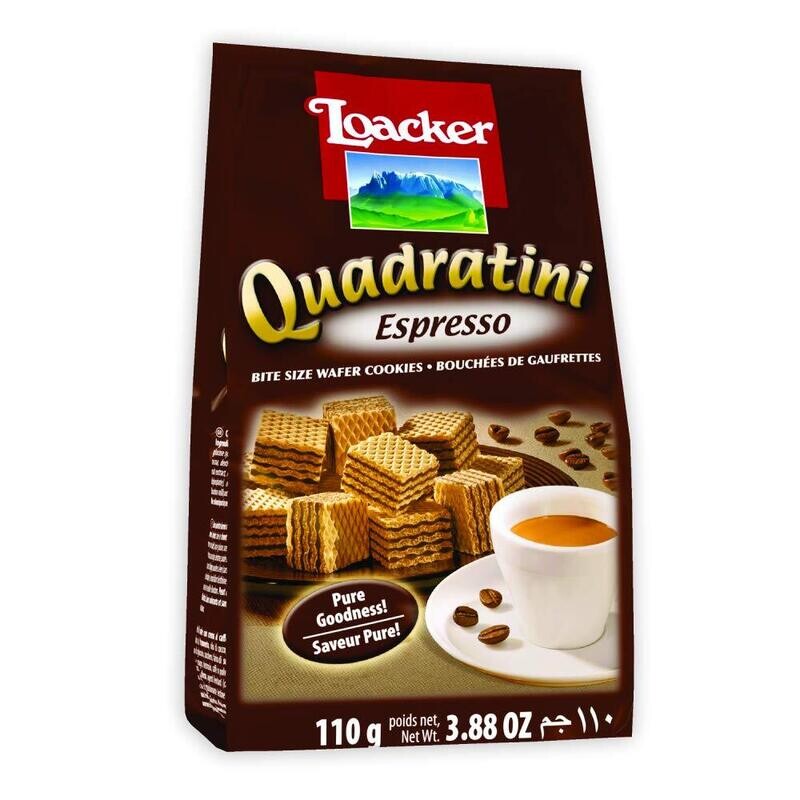 Loacker Quadratini Espresso 125G