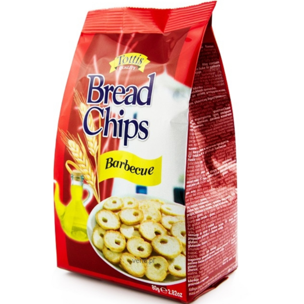 Tottis Barbeque Bread Chips 80g