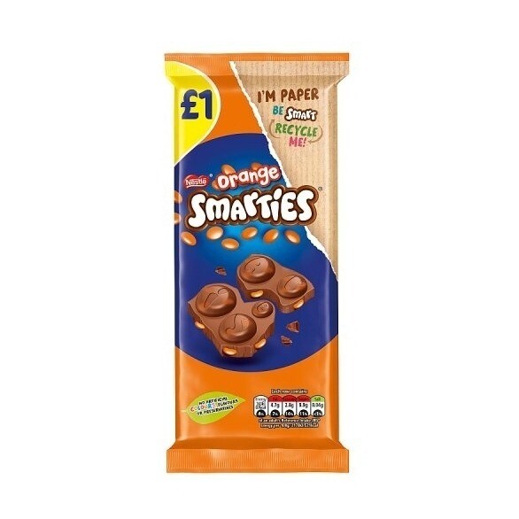 Nestle Smarties Orange Bar - 90g