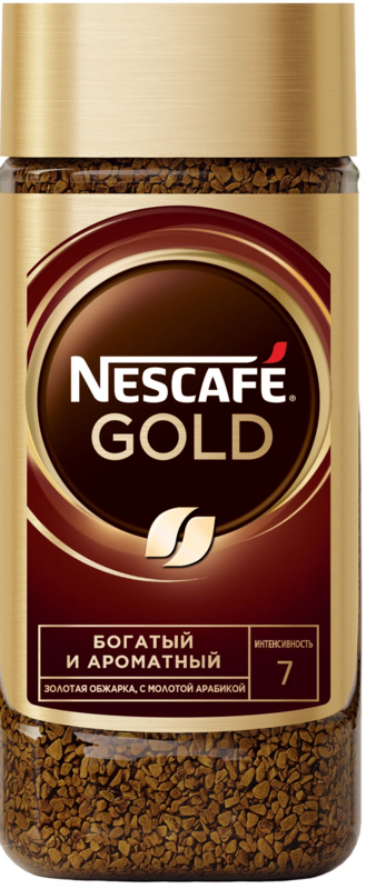 Nescafe Gold Russia 190g | Imported from Russia | Roast level 7 | Free ...