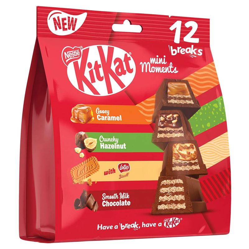 KitKat Mini Moments (Imported) - Variety Pack (4 Flavors, 200g)