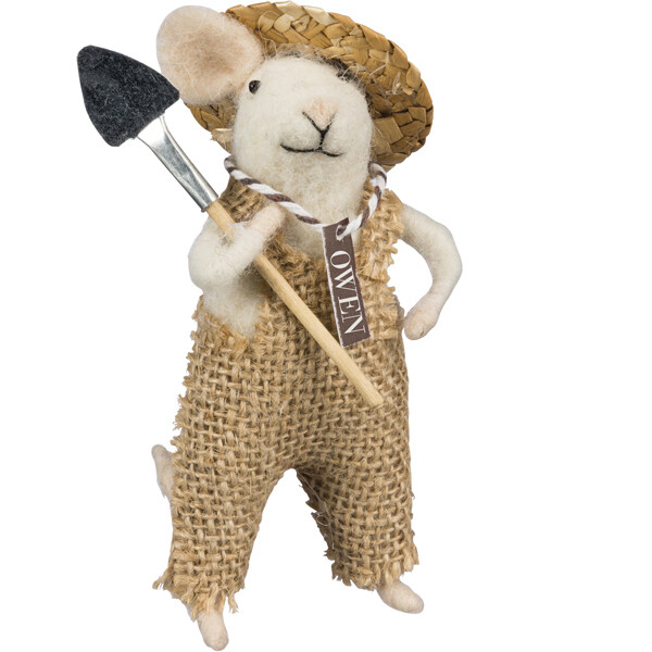 GC060 Owen in Overalls Mouse | Timeless Charm