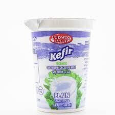Ludwig Dairy Plain Unsweetened Kefir 13.6 oz (400ml)