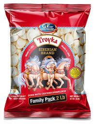 Troyka Siberian Pelmeni (Dumplings, Ravioli) with Pork & Chicken 2 lbs ...