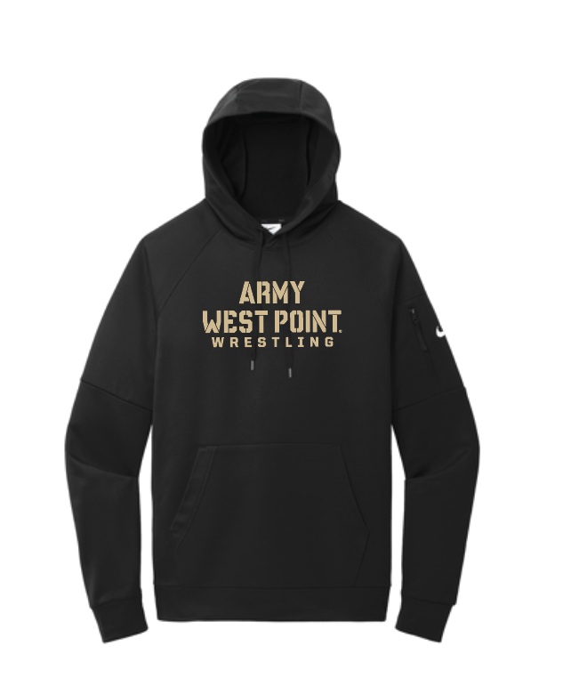 Army West Point Nike Therma-FIT Pocket Pullover Fleece Hoodie