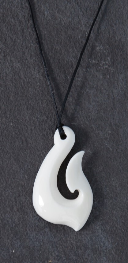 Bone Carving Hei Matau - AB21