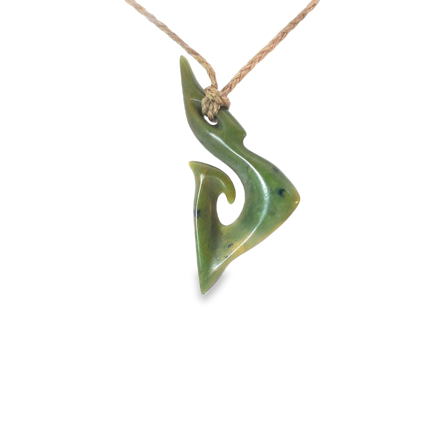 Hei Matau Hook - Marsden Flower Pounamu