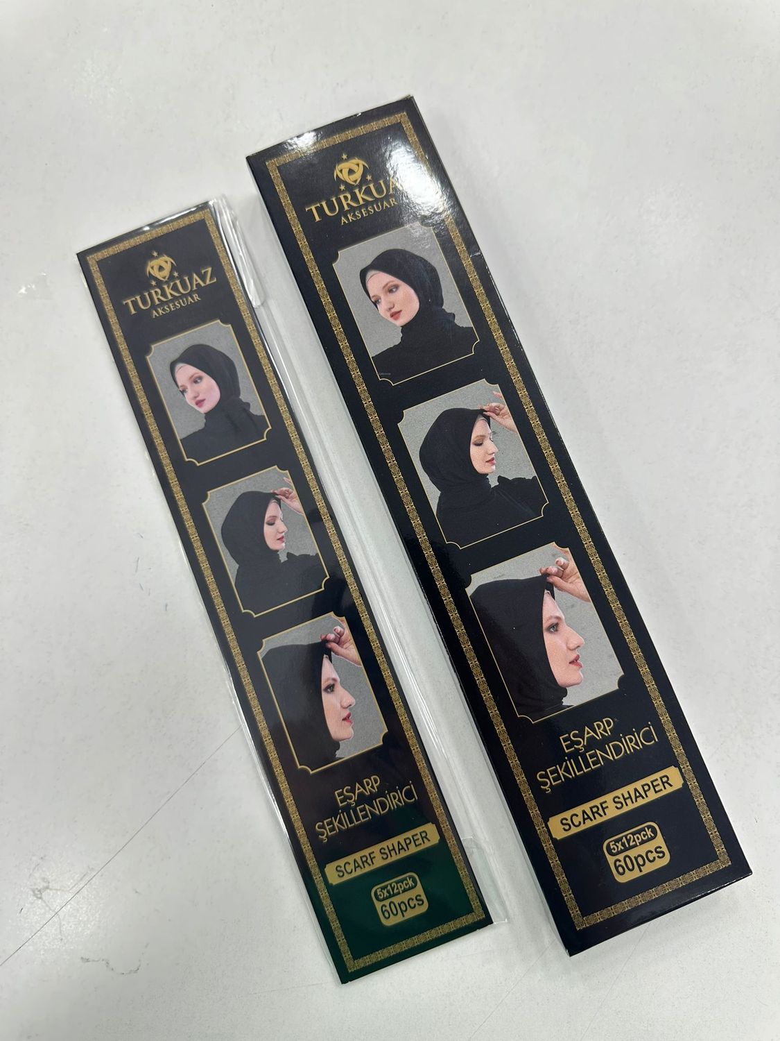 5 Pcs High-Quality Scarf Shaper for Hijab, Shawl, Wrap. Easy to Use ...