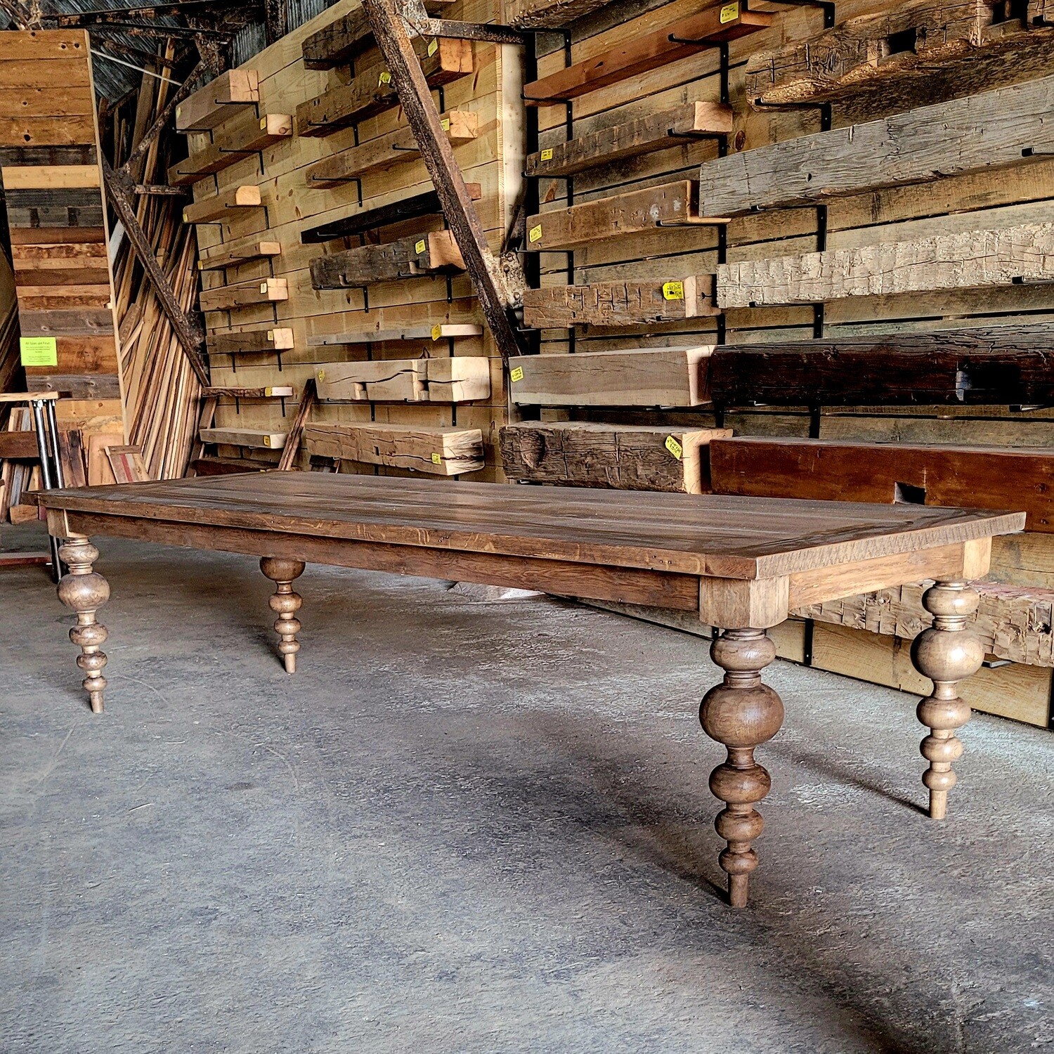 Modern Farmhouse Reclaimed Wood Table