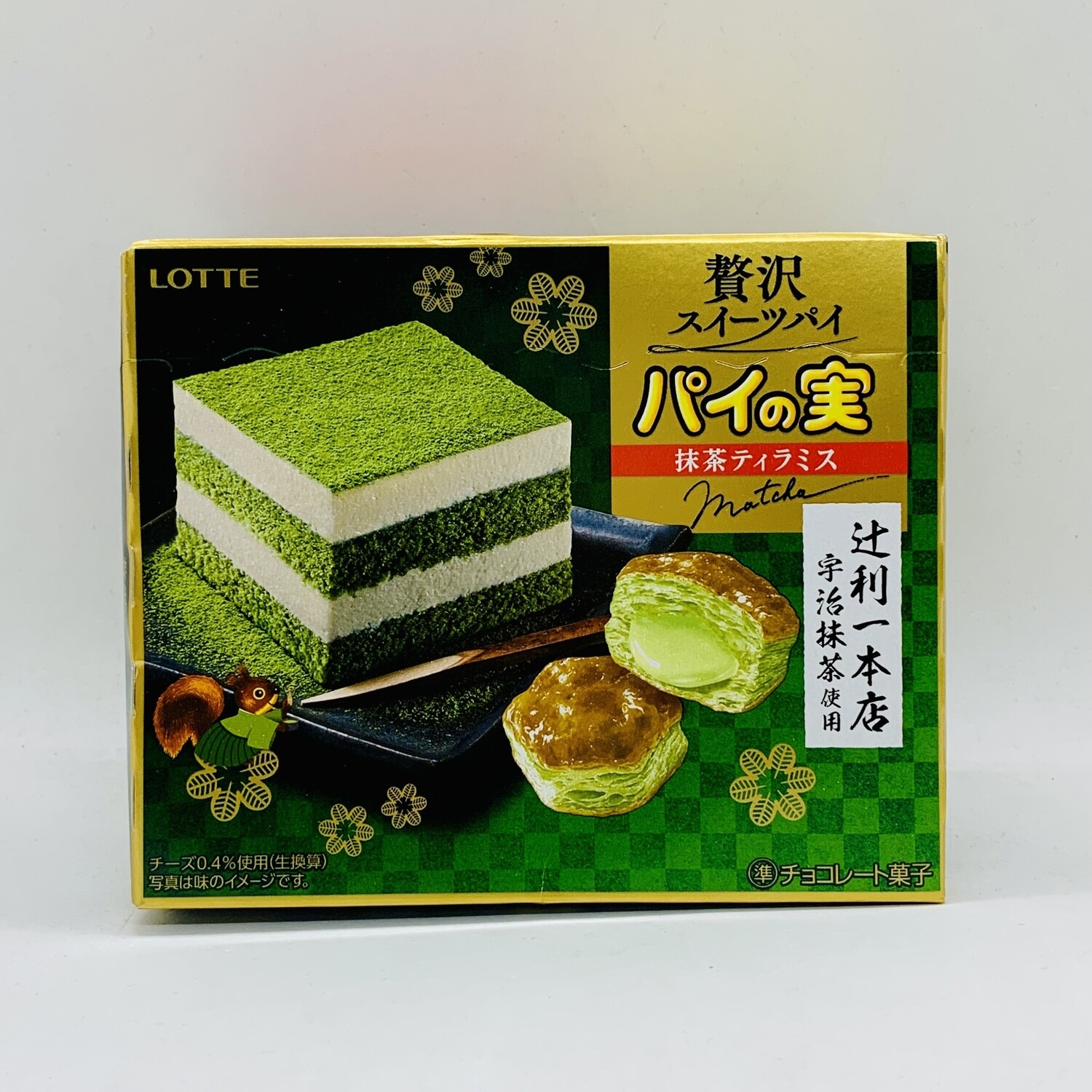 Lotte Pie No Mi Matcha