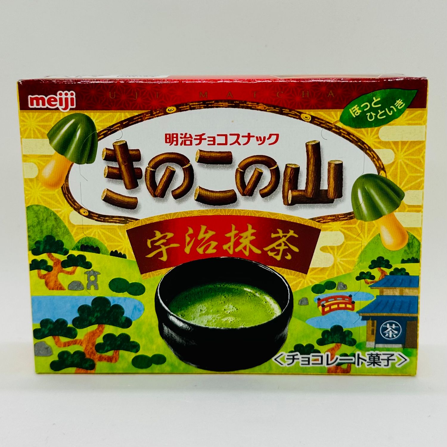 Meiji Kinoko No Yama Uji Matcha