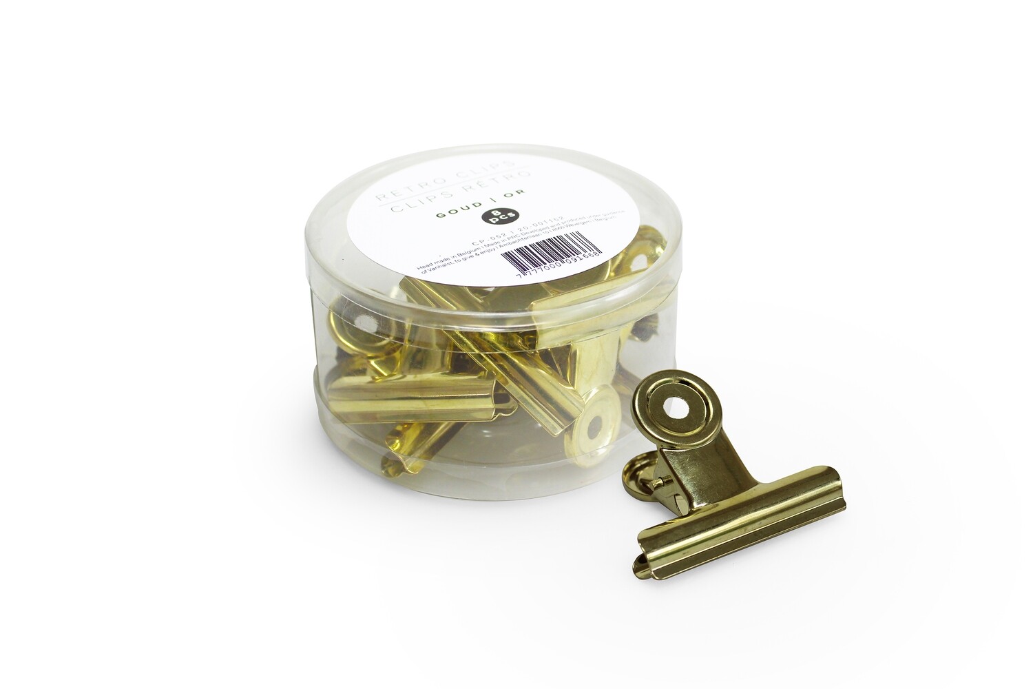 Gouden Bulldog Klem Groot 12st – Store – Bo é Belle