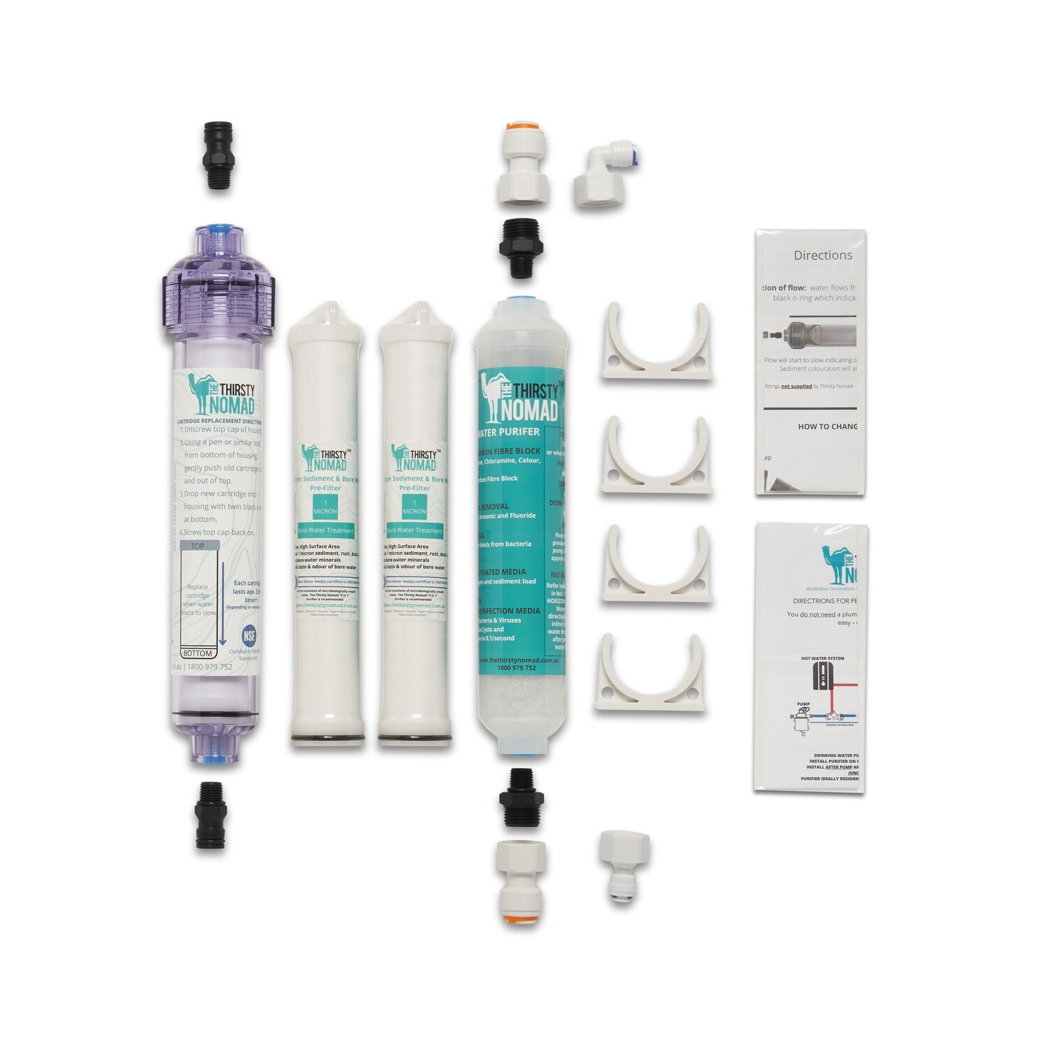 Treat Australia's Bore Water while filling your van