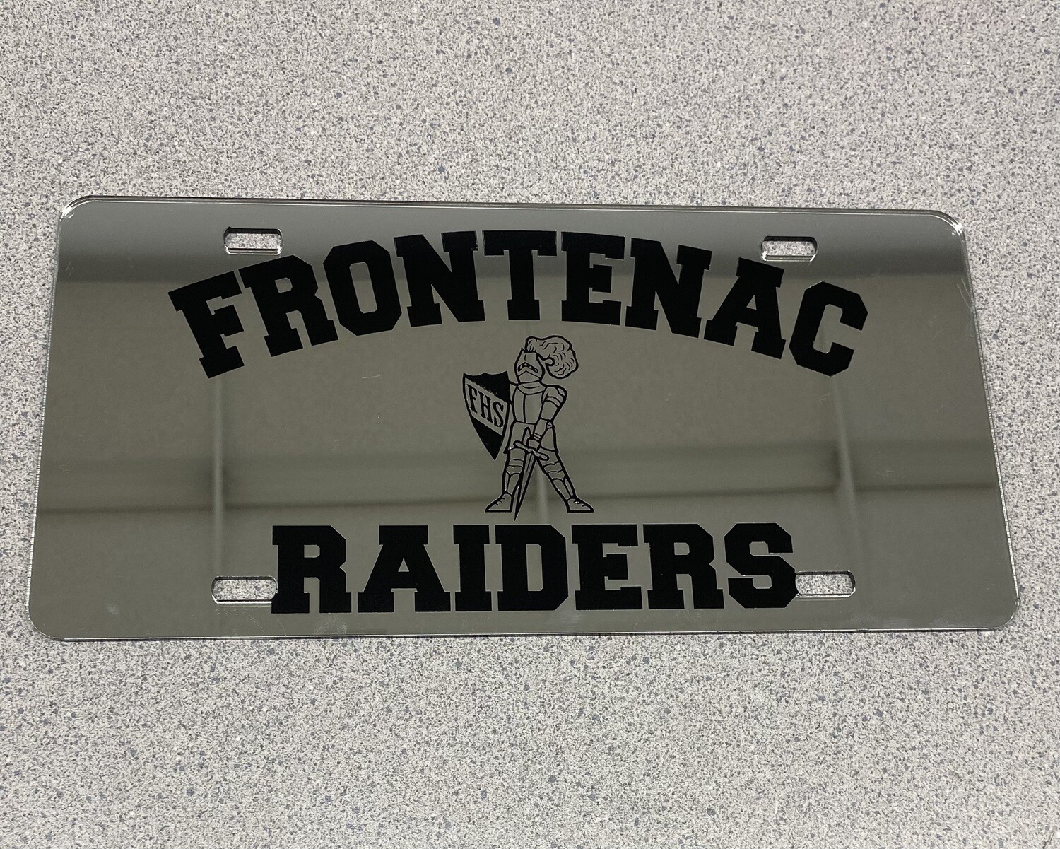 Raider License Plate