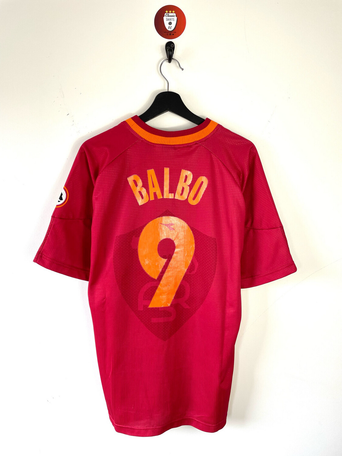 AS Roma 1997-98 Balbo home shirt
