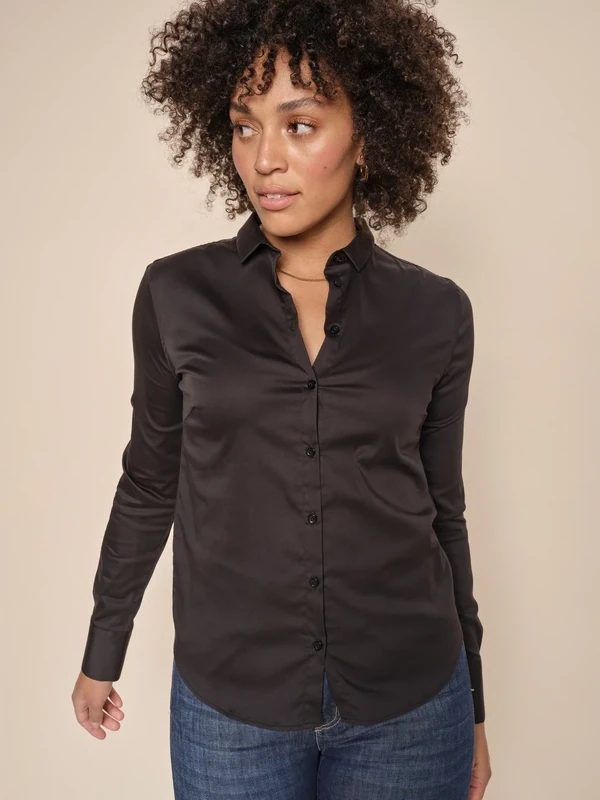 Mos Mosh Tilda Blouse Zwart
