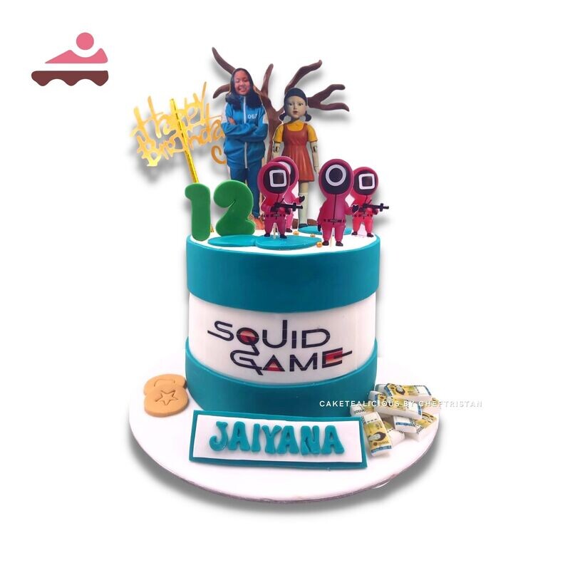 Squid Game Cake