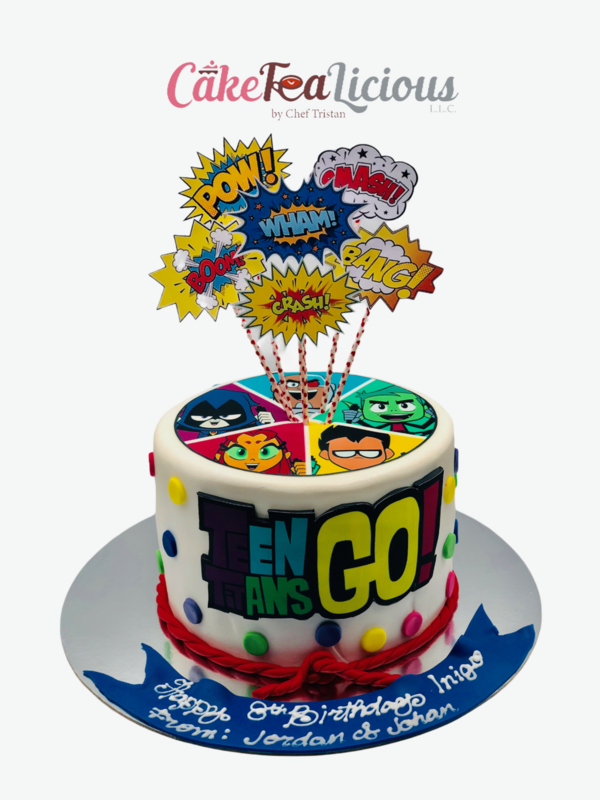 Teen Titans Cake