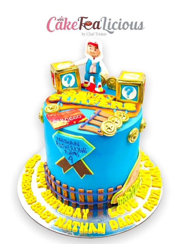Subway Surfers Cake