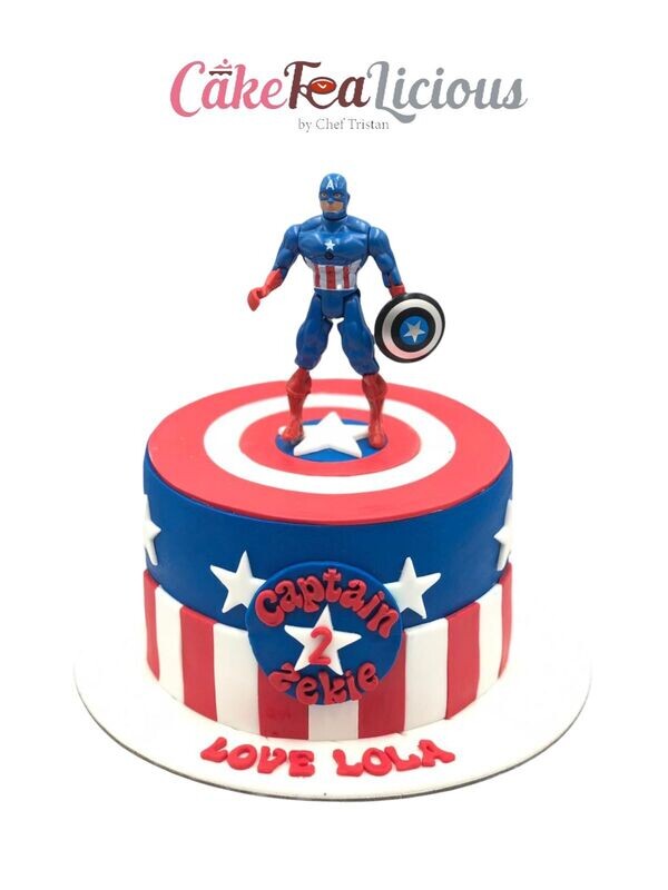 Captain America Cake