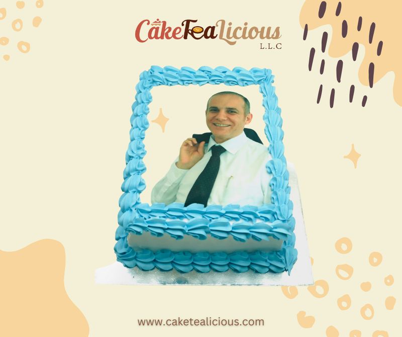 Rectangle Photo Cake 02