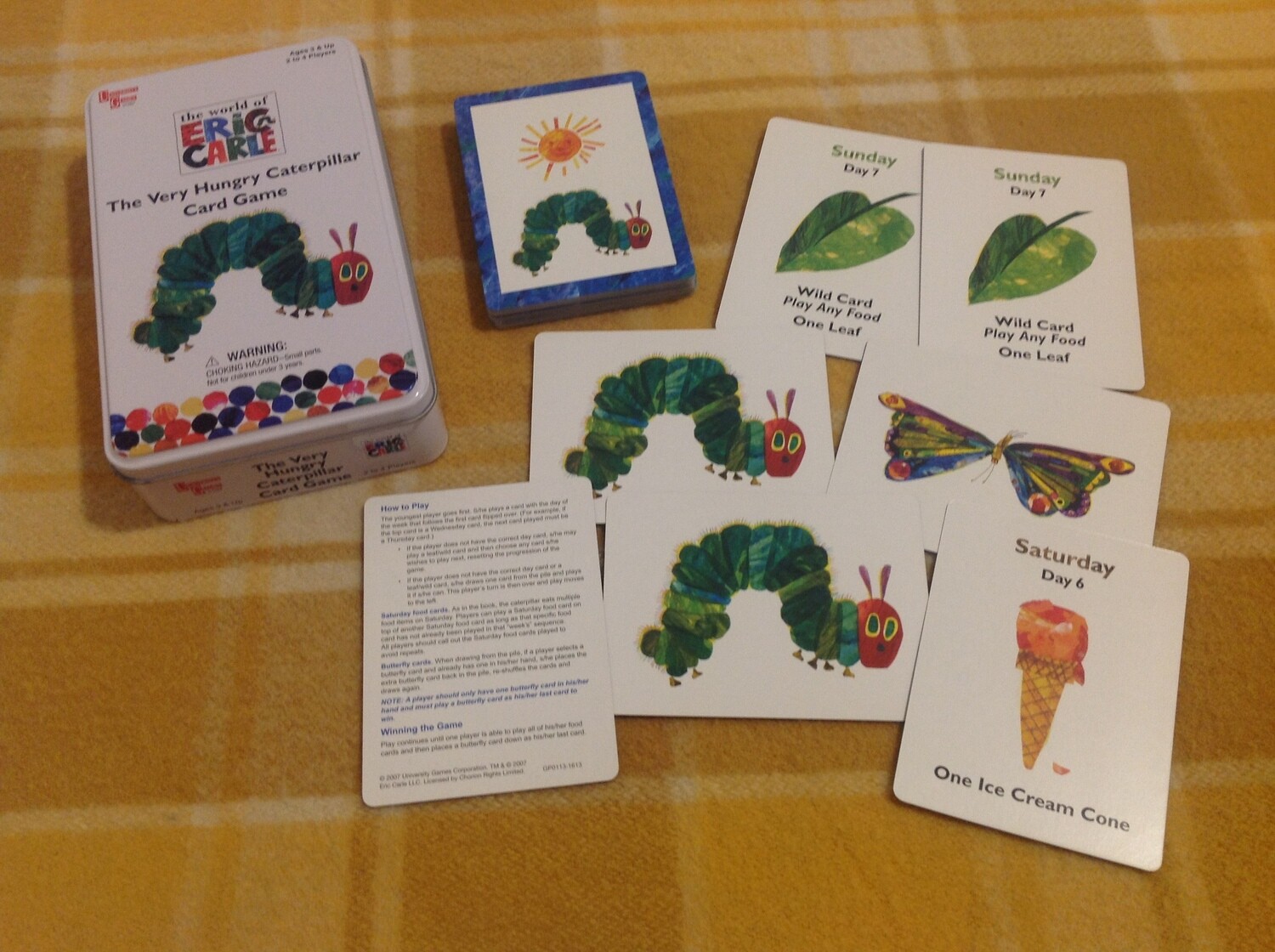 The Very Hungry Caterpillar Card Game