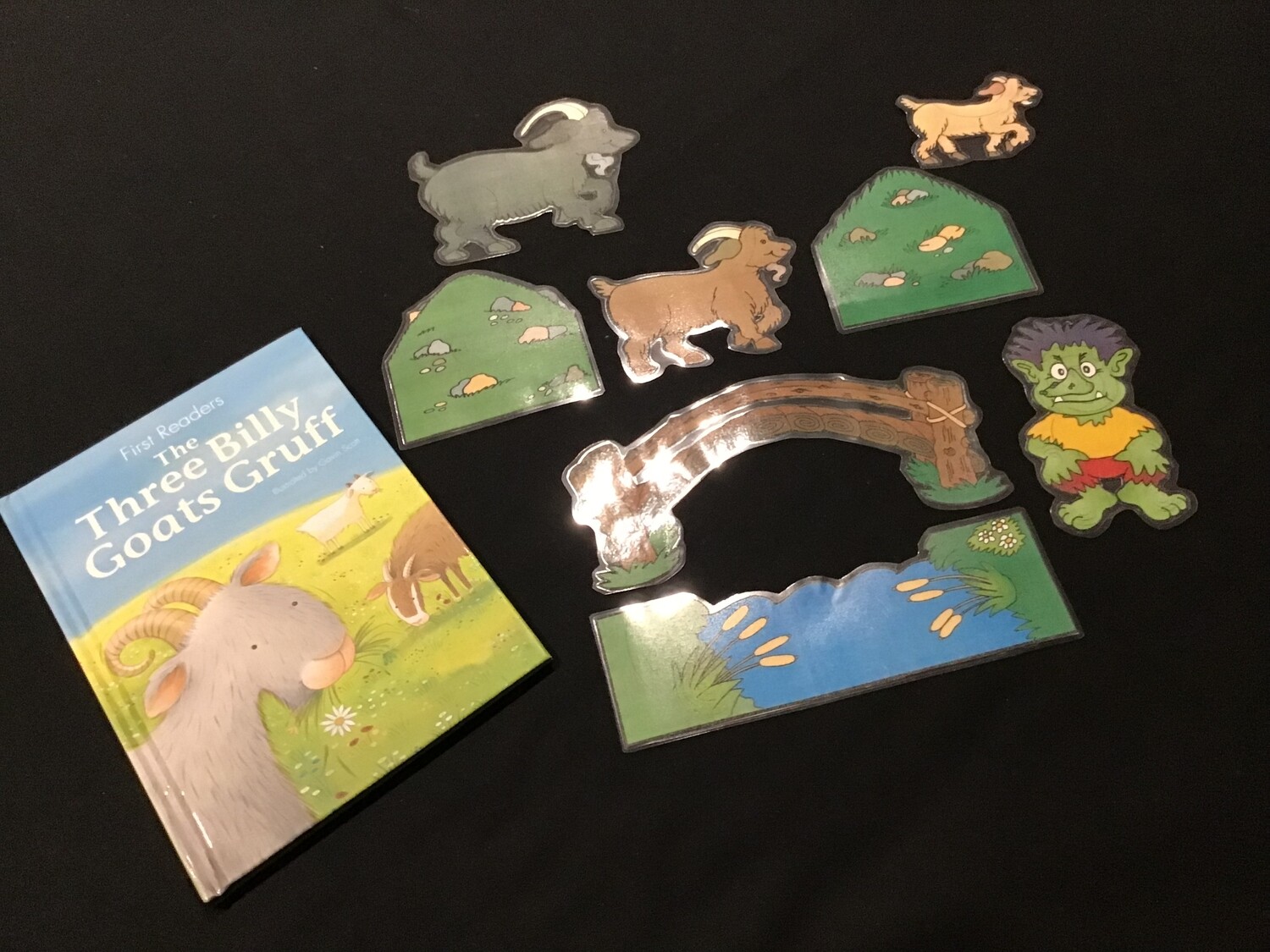The Three Billy Goats Gruff Story Bag