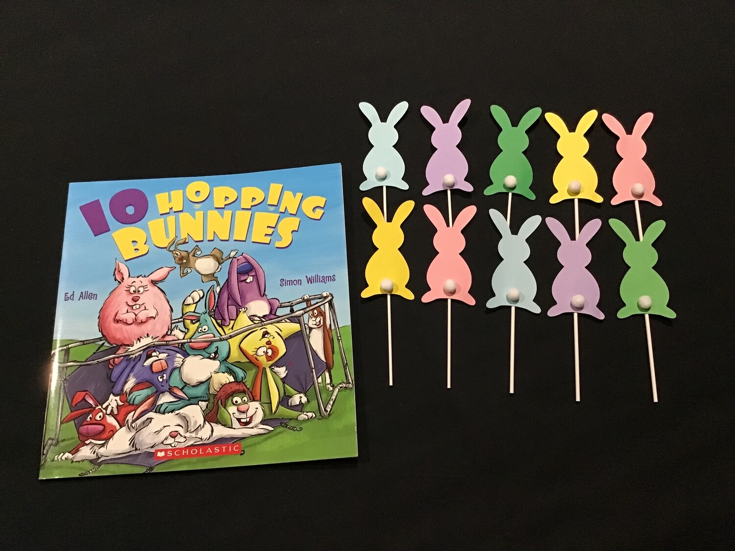10 Hopping Bunnies Story Bag