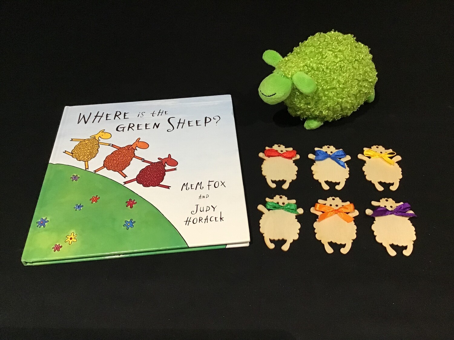 Where is the Green Sheep? Story Bag